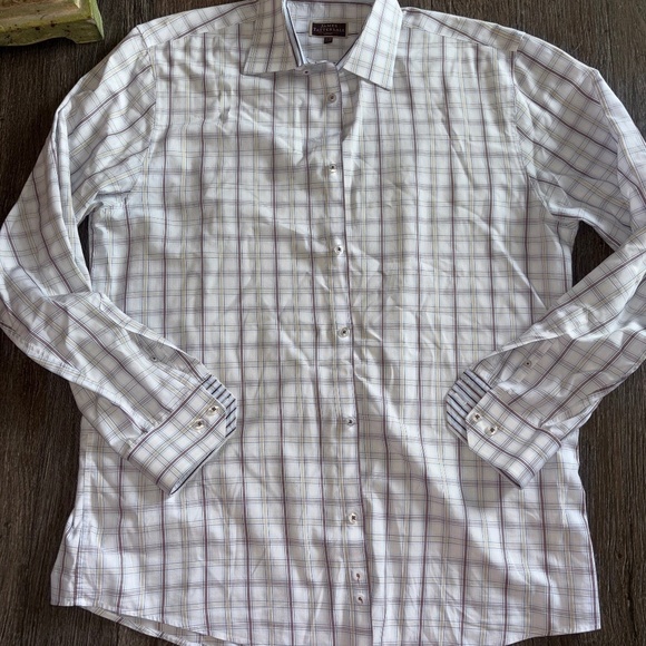 James Tattersall | Shirts | James Tattersall Size Xl Mens Dress Shirt ...